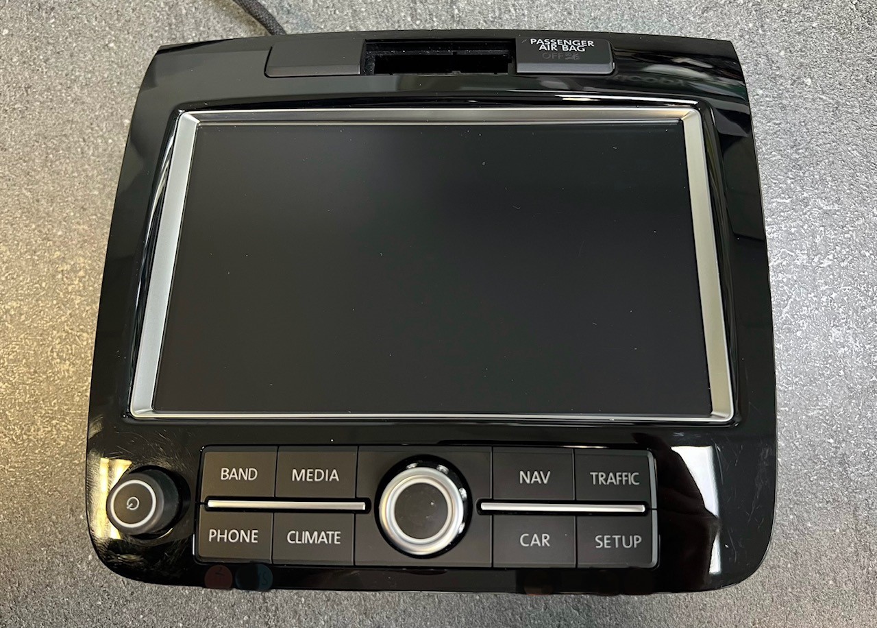 navirepcenter.de - Reparatur Anzeige- Bedieneinheit für VW Touareg 7P6 ...